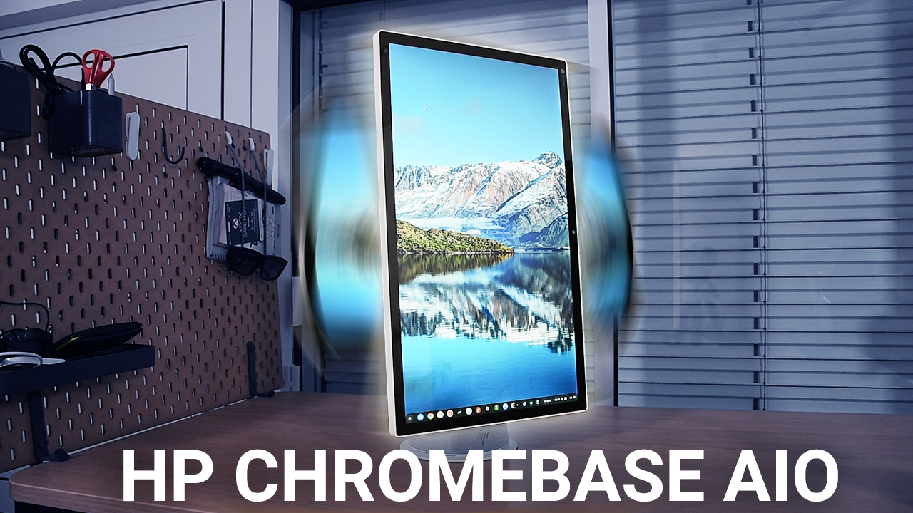 Test exclusif de la HP Chromebase AIO, le premier tout-en-un Made by HP